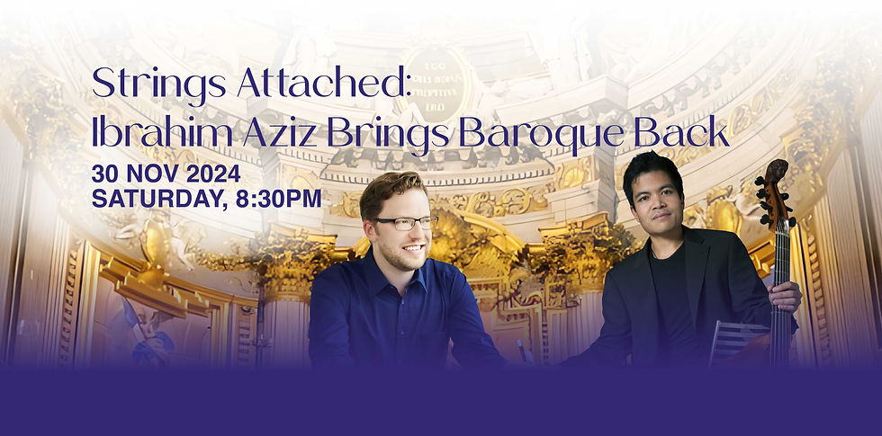 Strings Attached: Ibrahim Aziz Brings Baroque Back